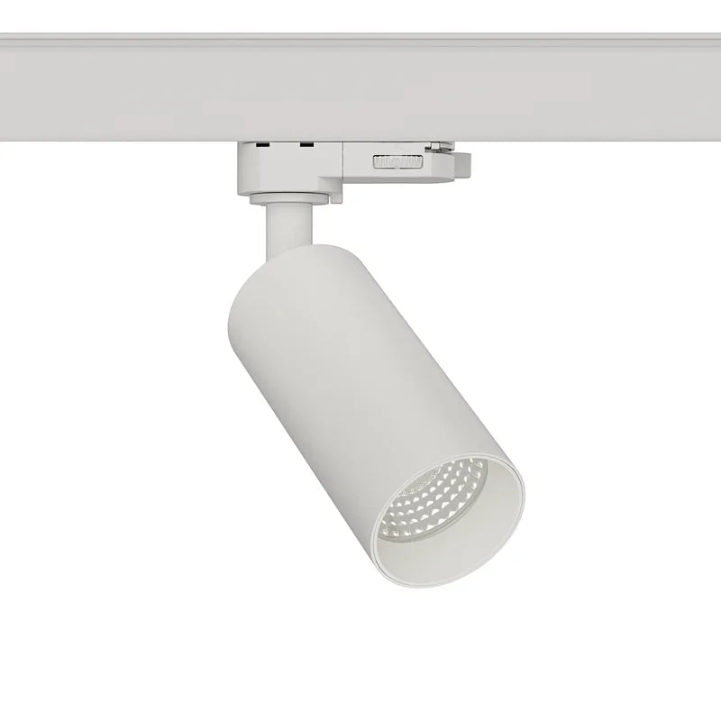 White 10W LED-spotlight, 3-phase, dimmable
