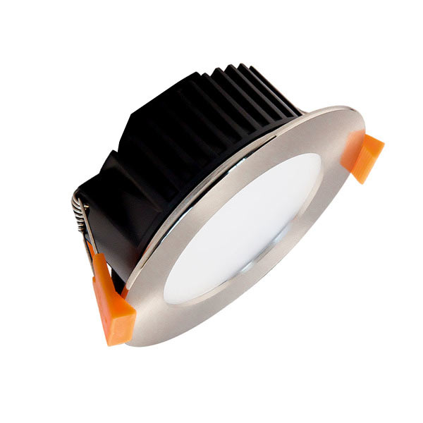 8W LED-alasvalo KAJO-01 harjattu teräs, ~700lm, 3-CCT 3000-4000-5000K ...